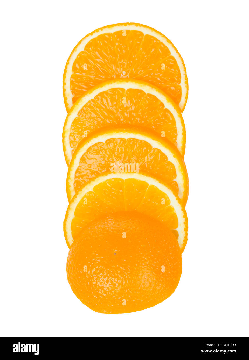Abstract orange fruit Cut Out Stock Images & Pictures - Alamy