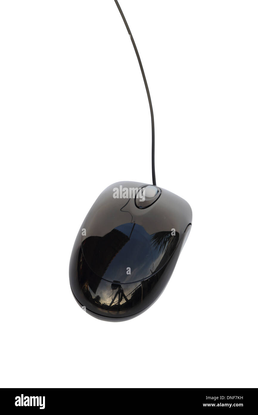 Computer mouse isolated on white backgorund (with clipping path Stock ...