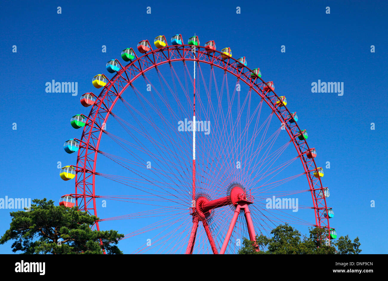 A Ferris Wheel at Seibu Yuenchi Amusement Park Tokorozawa Saitama Japan ...
