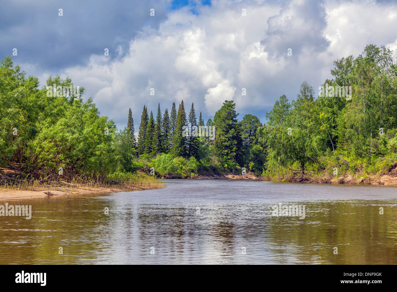 Siberian landscape hi-res stock photography and images - Alamy