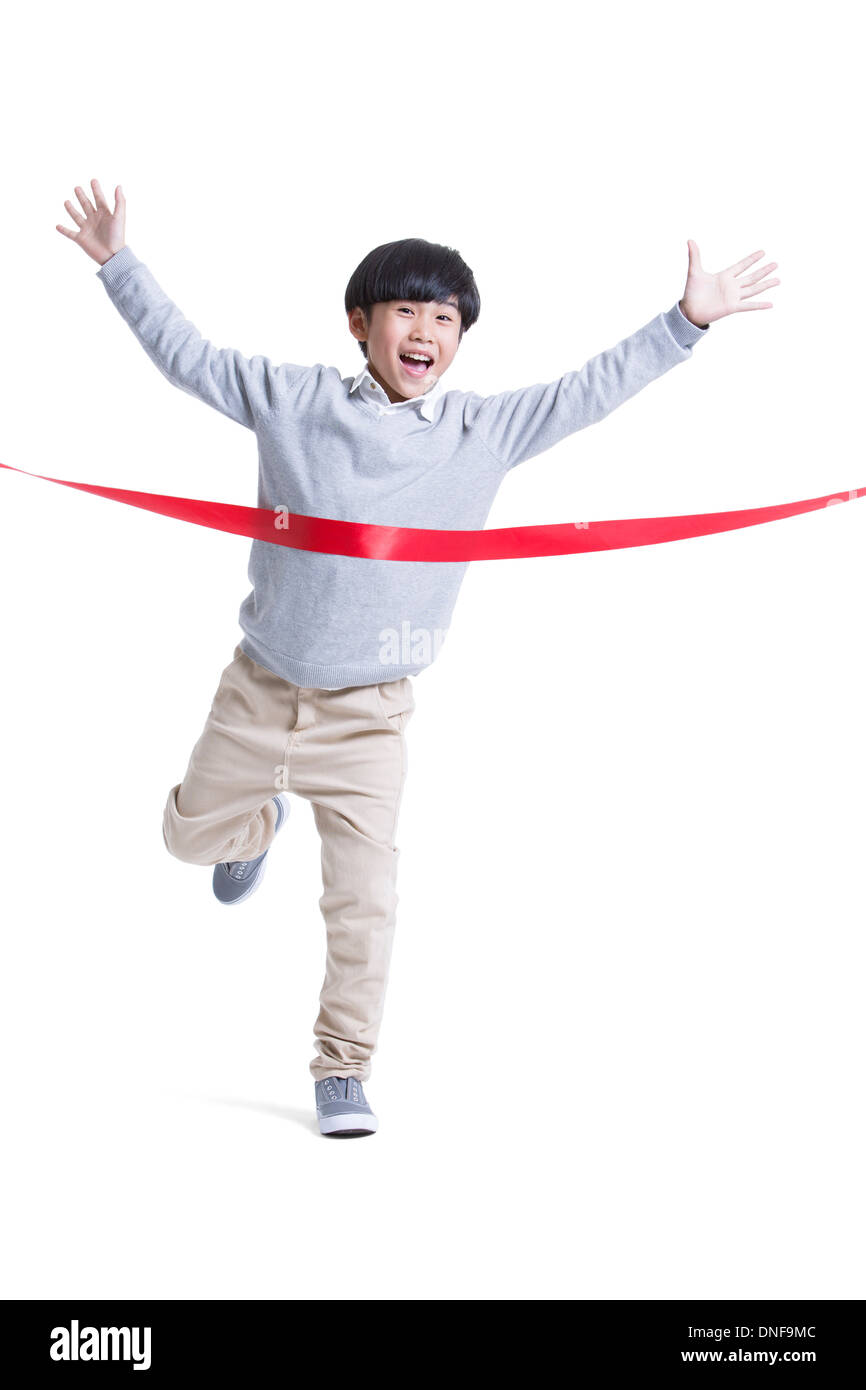 Boy sprinting hi-res stock photography and images - Alamy