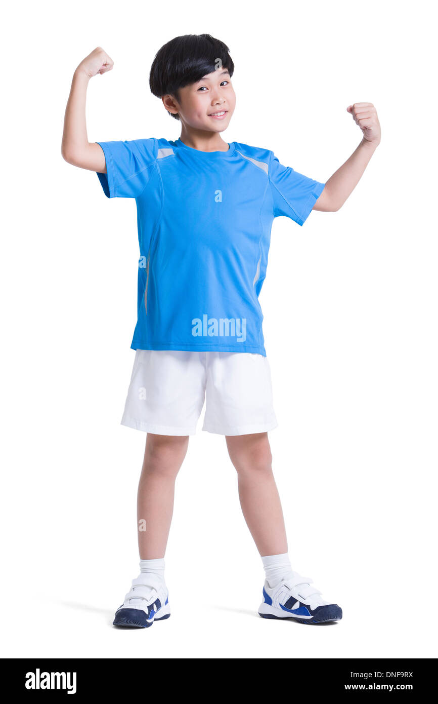 Flexing muscle Cut Out Stock Images & Pictures - Alamy