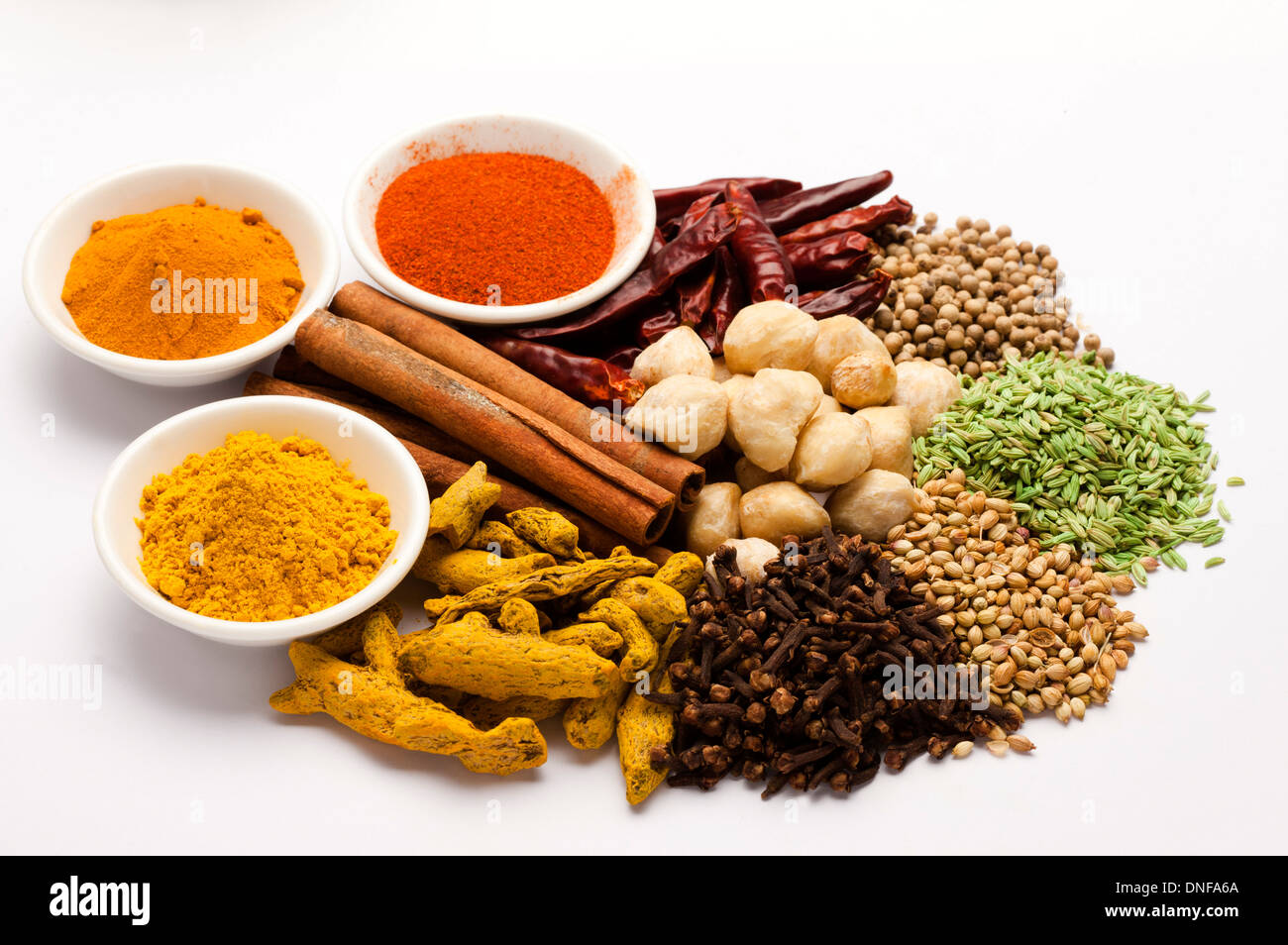 Spice, Turmeric powder, Chili Pepper, Curry Powder, Cinnamon, Curcuma ...