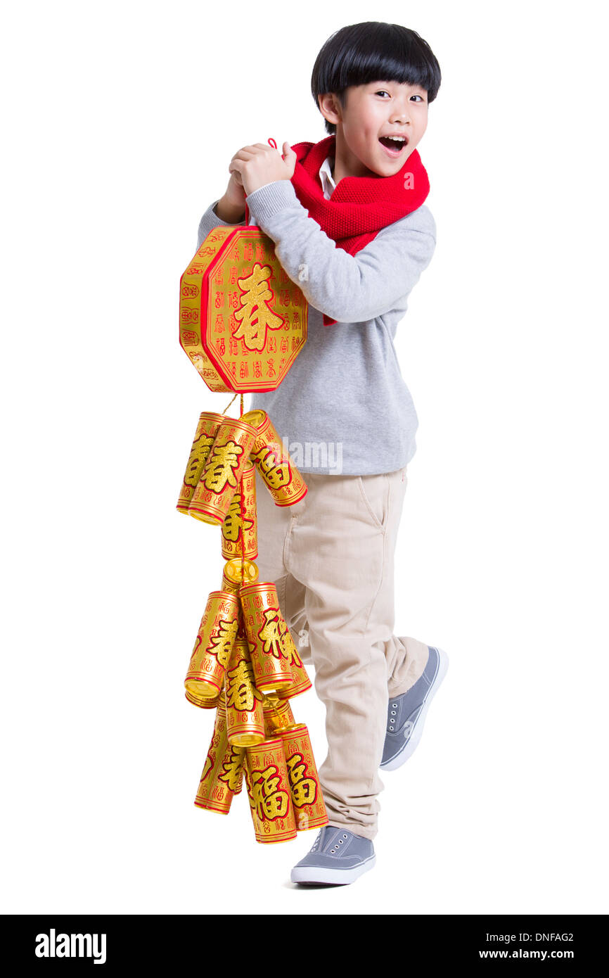 China boy greeting hi-res stock photography and images - Alamy