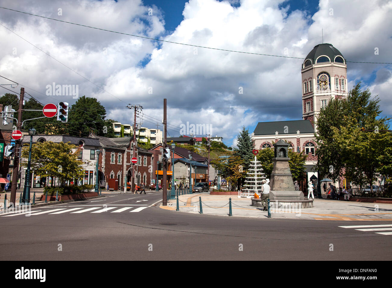 Hokkaido, Japan, Asia, Otaru, City Street Stock Photo - Alamy