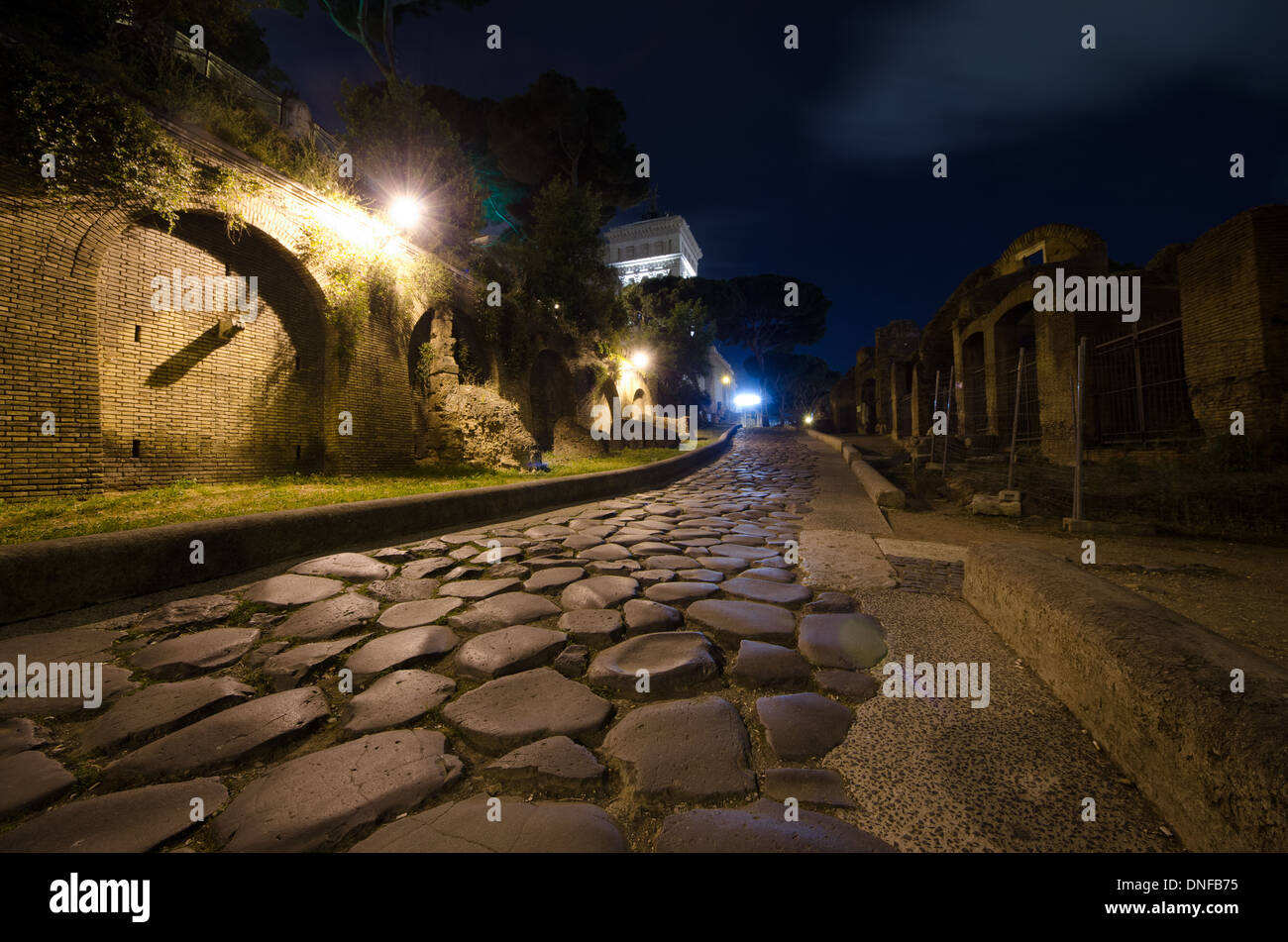 Road in rome hi-res stock photography and images - Alamy