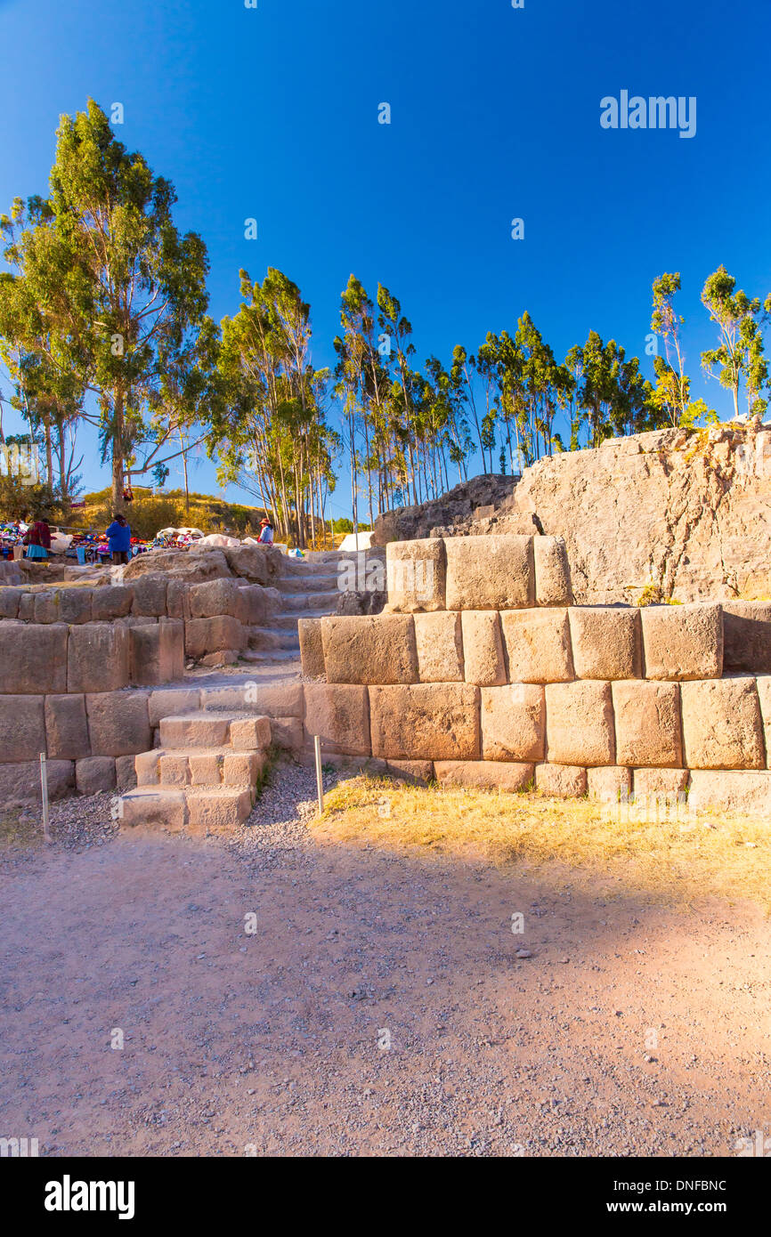 Peru Qenko located at Archaeological Park of Saqsaywaman.South America ...
