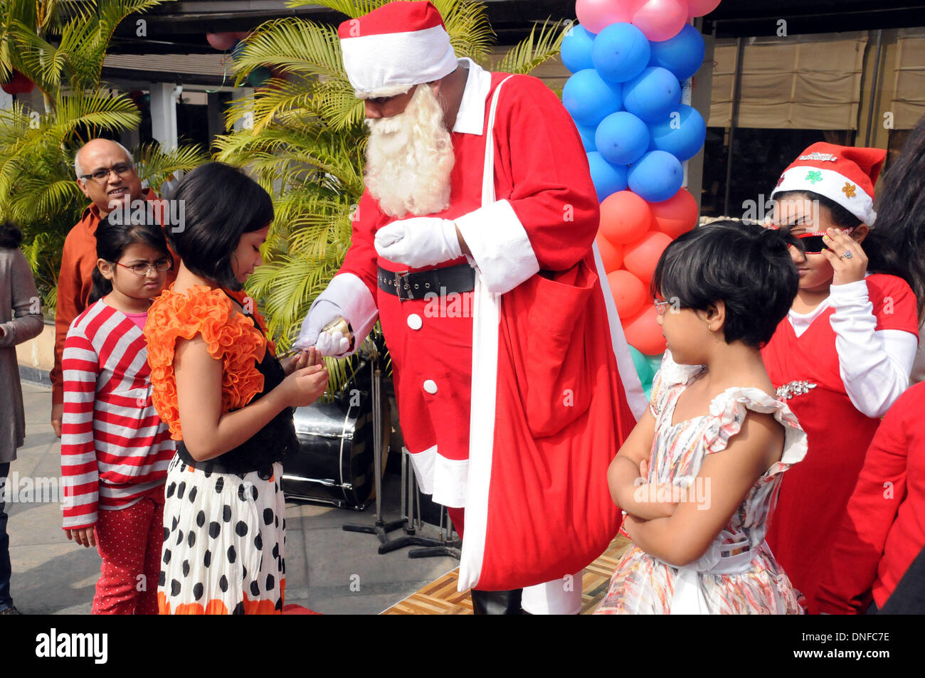 Gifts from santa claus hi-res stock photography and images - Alamy