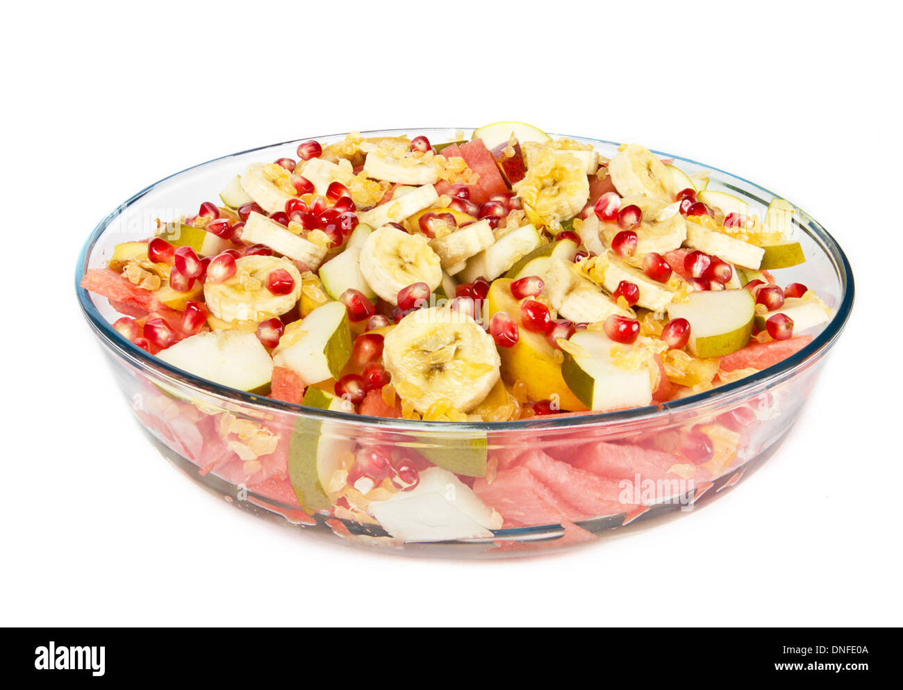 Fresh fruit salad mix Stock Photo - Alamy