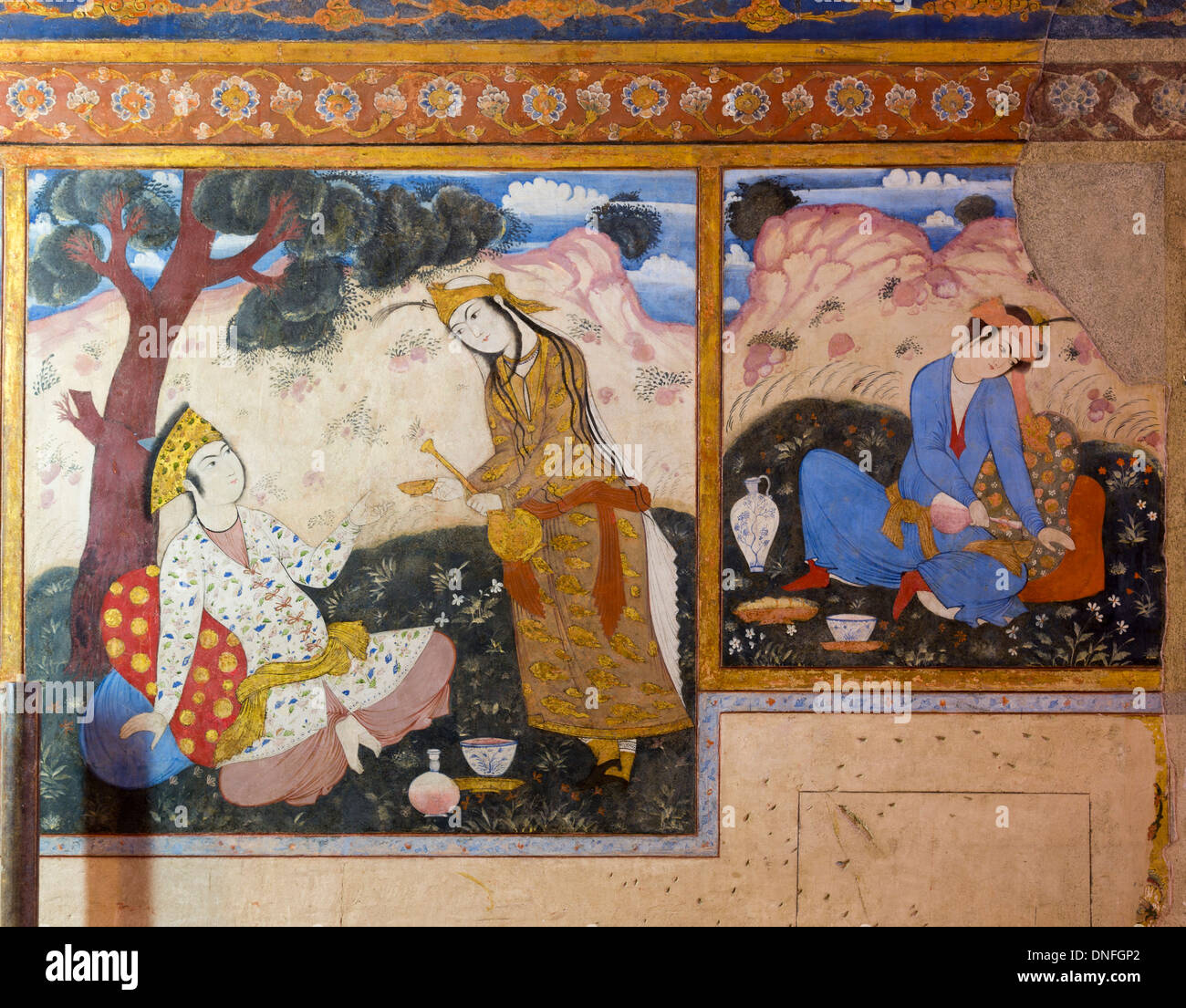 Chehel Sutun Palace, Isfahan, Iran Stock Photo - Alamy