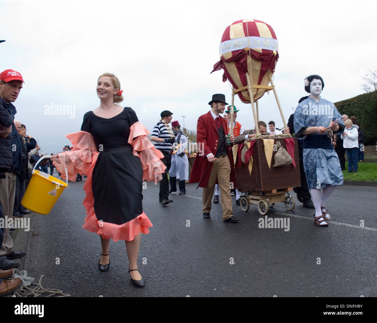 Fancy dress pram race Stock Photo - Alamy