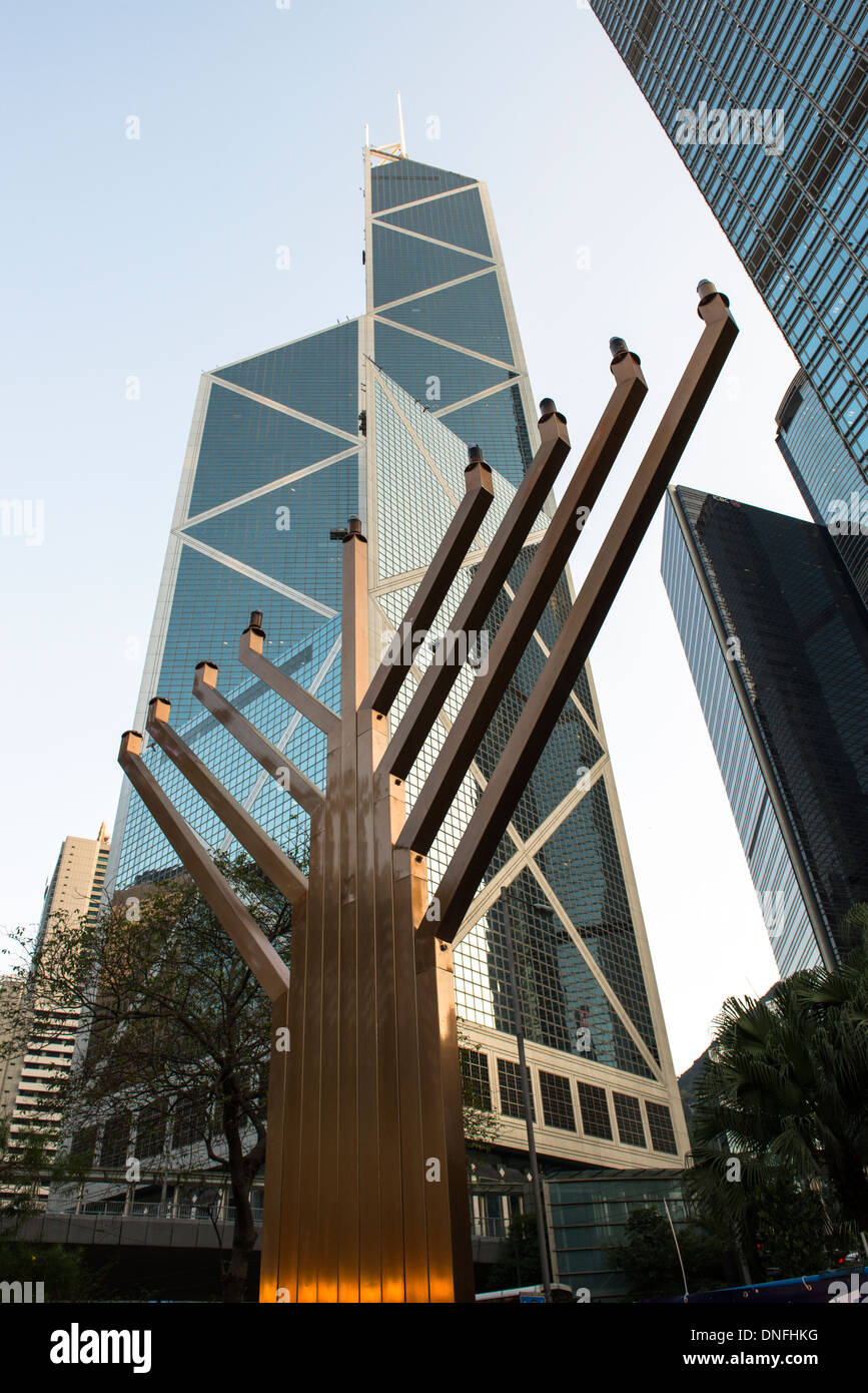 The giant Menorah lighting by the Chabad Jewish organization in Hong ...