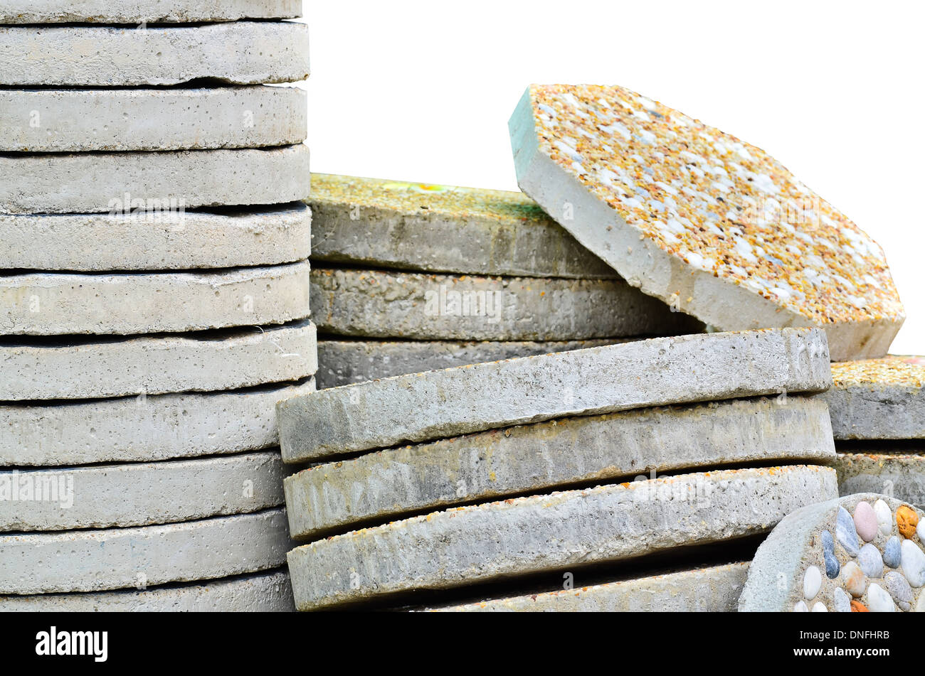 Pile of paving slab Stock Photo - Alamy