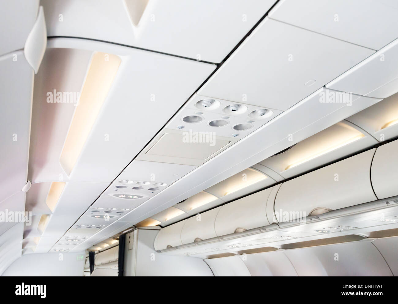 Modern interior aircraft hi-res stock photography and images - Alamy