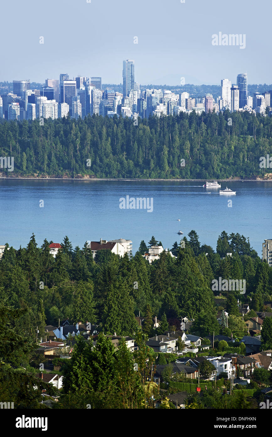 City of Vancouver. Coastal Seaport City on the Mainland of British ...