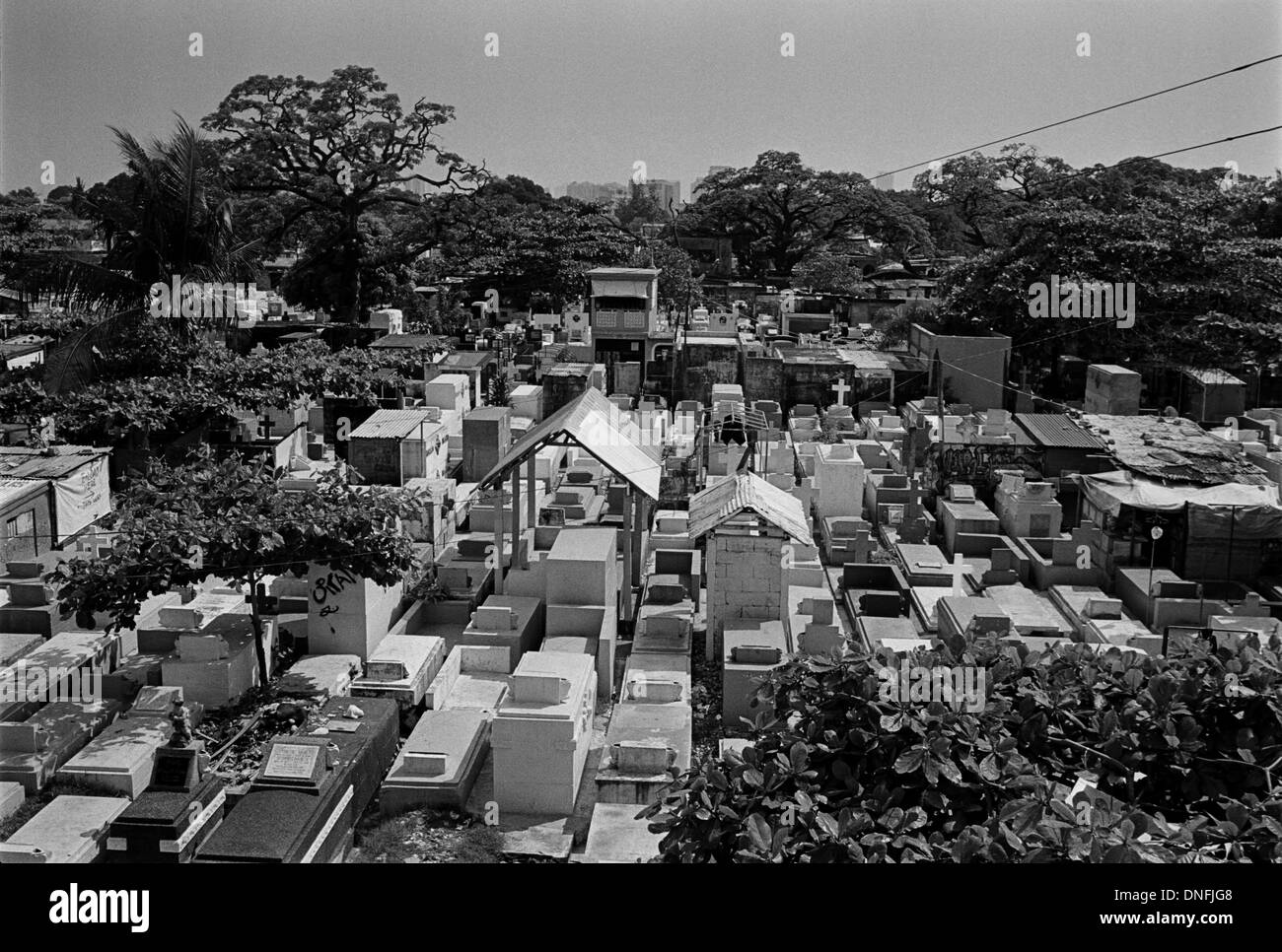 Manila; Philippines: Tombs in Manila North Cemetery Stock Photo - Alamy