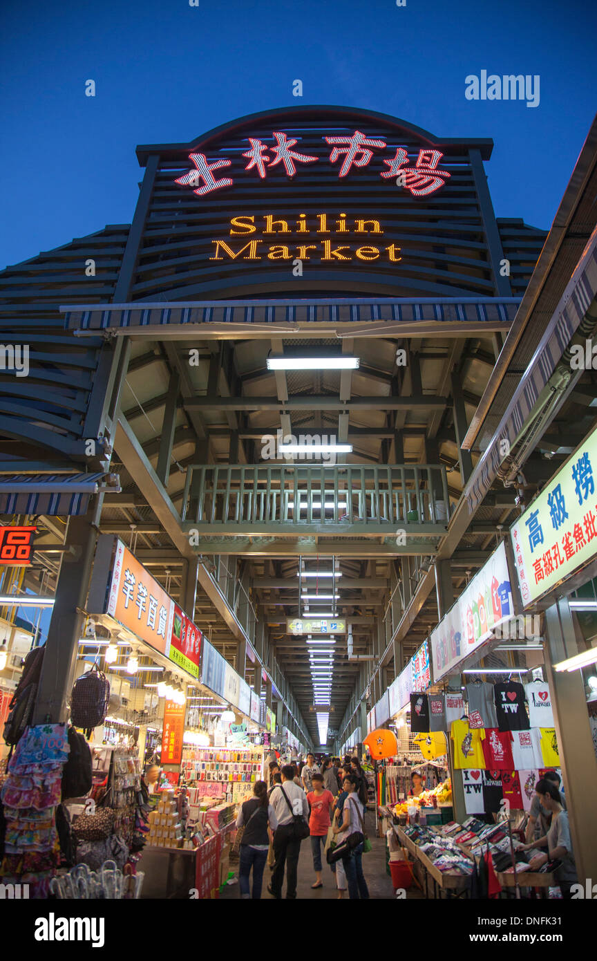 Shilin Night Market Map