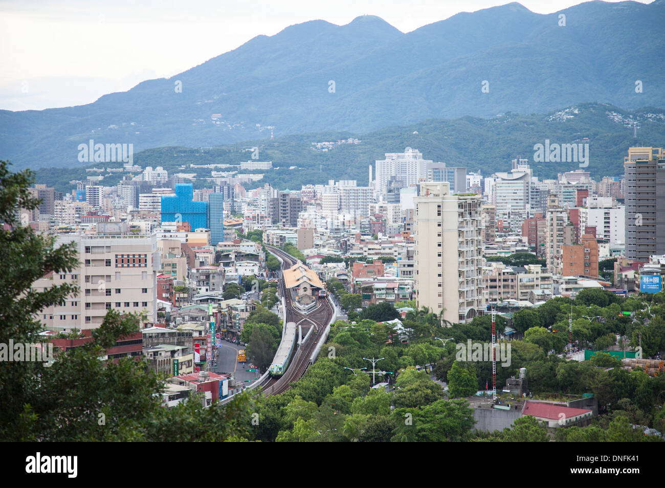 Cityscape, Shihlin, Taipei, Taiwan, Asia Stock Photo - Alamy