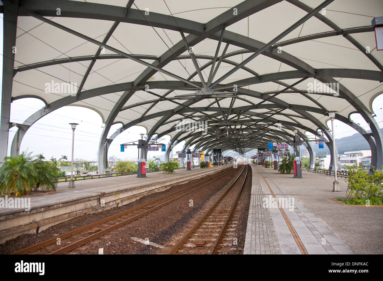 Yilan, Taiwan, Asia, Railroad Station Stock Photo - Alamy