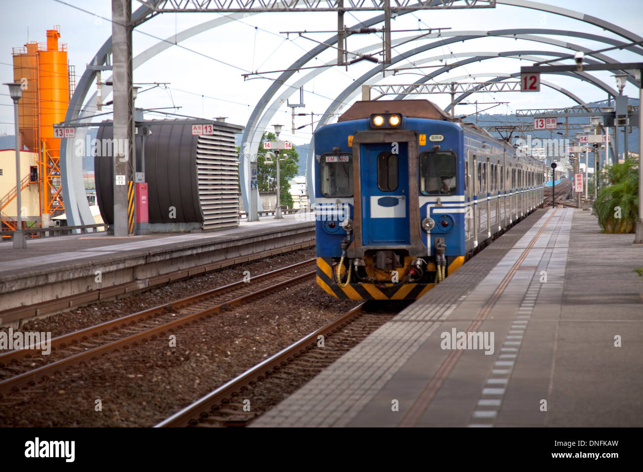 Yilan, Taiwan, Asia, Railroad Station Stock Photo - Alamy