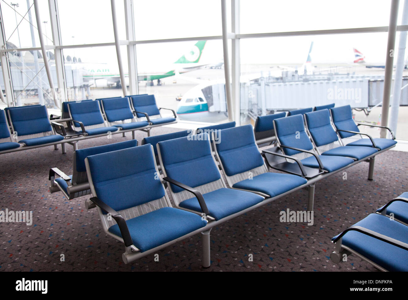 Asia, Hong Kong, Traffic, Airport, Seat Stock Photo - Alamy