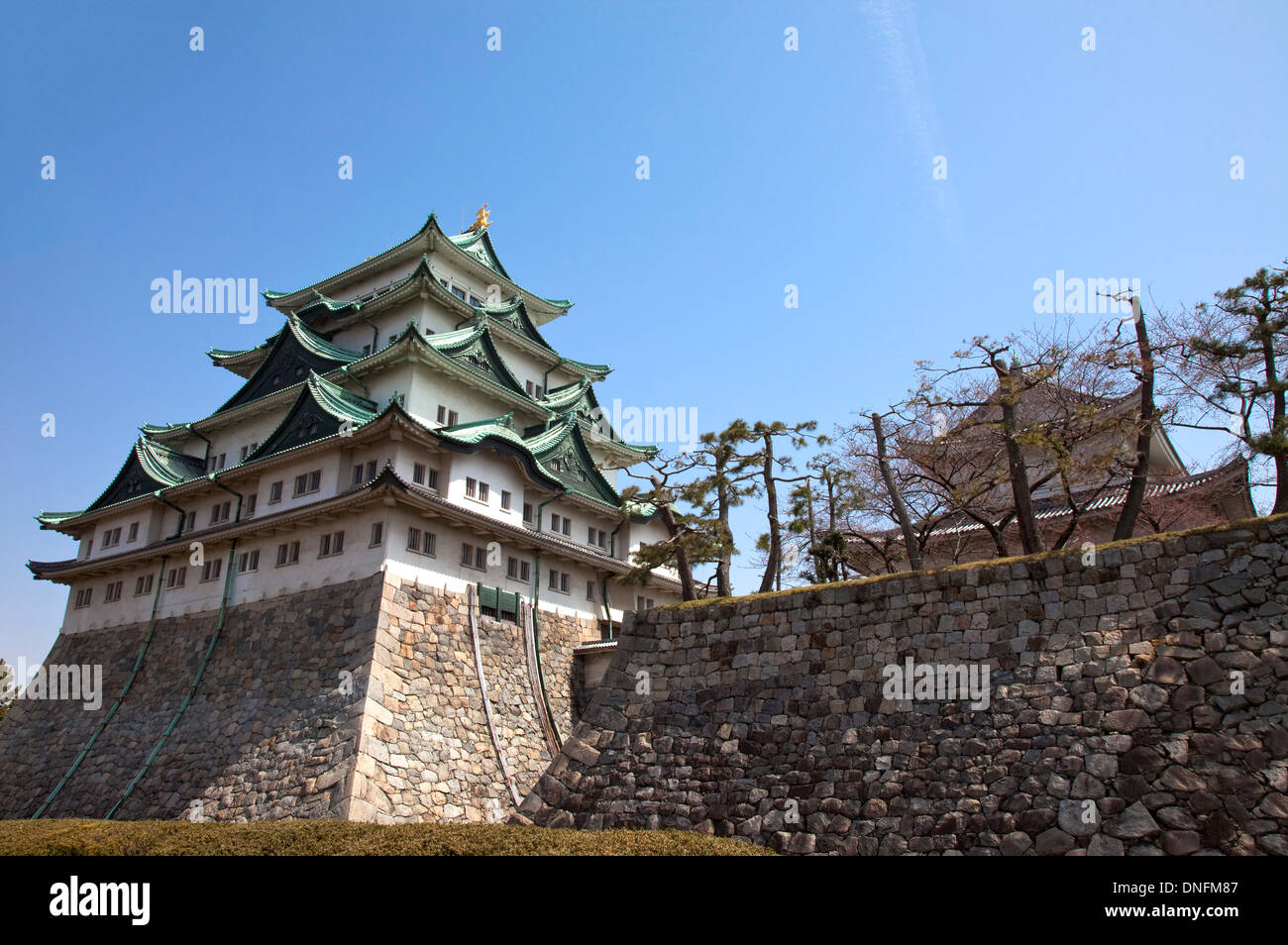 Osaka Castle, Nagoya, Aichi Prefecture, Japan Stock Photo - Alamy