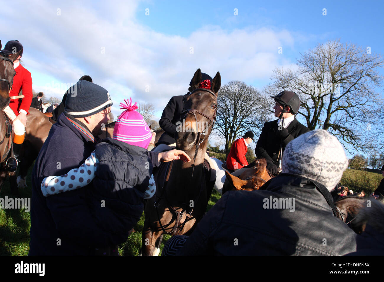 Hunt supporters hi-res stock photography and images - Alamy