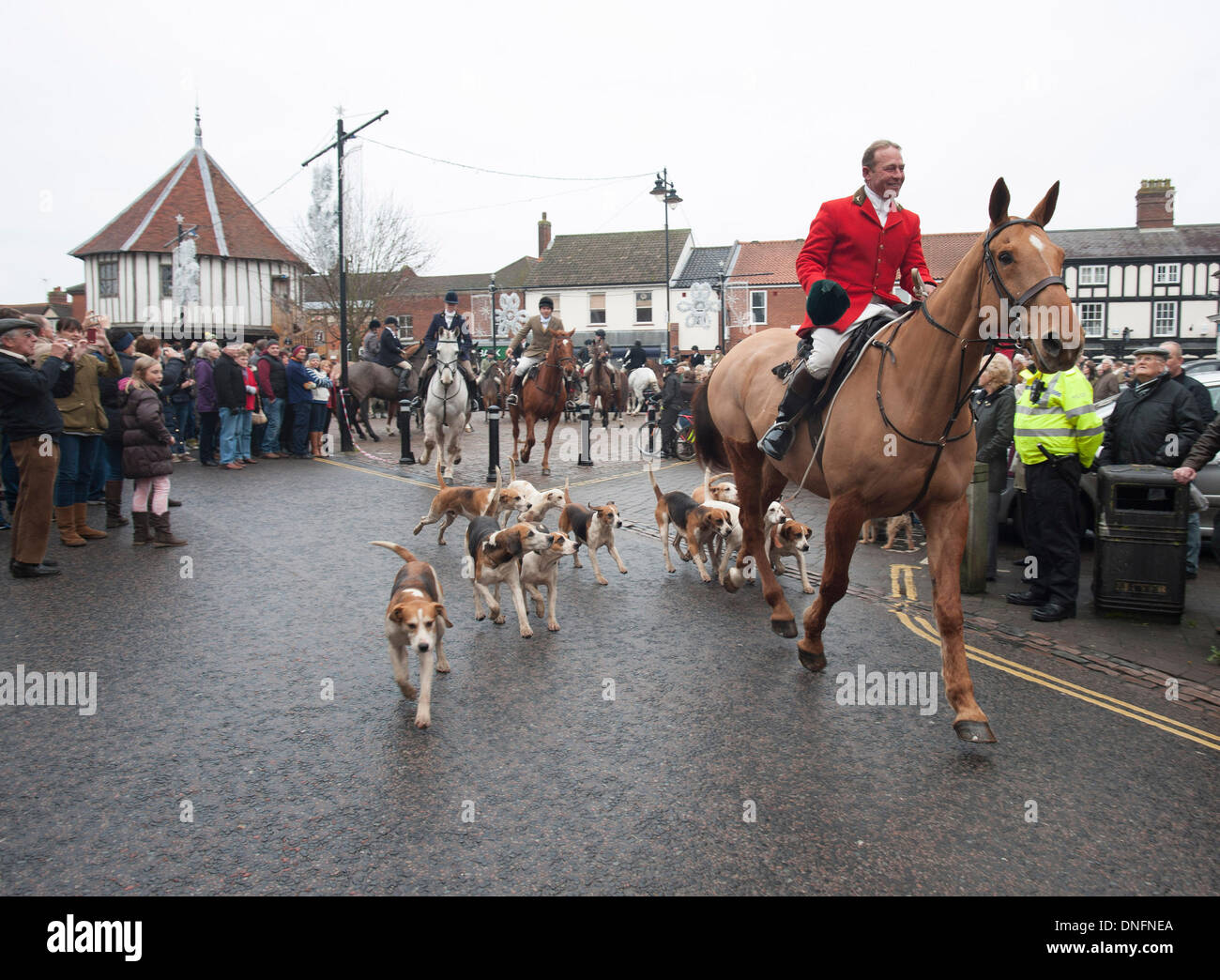 At the annual boxing day hunt hi-res stock photography and images - Alamy