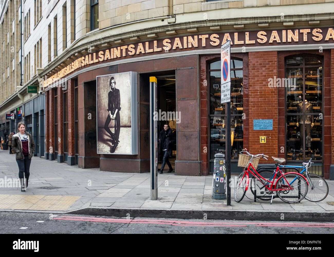 All saints shop hi-res stock photography and images - Alamy