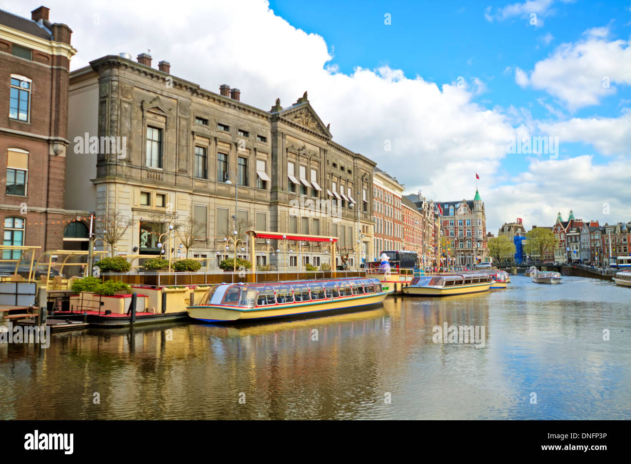 Amsterdam river view hi-res stock photography and images - Alamy