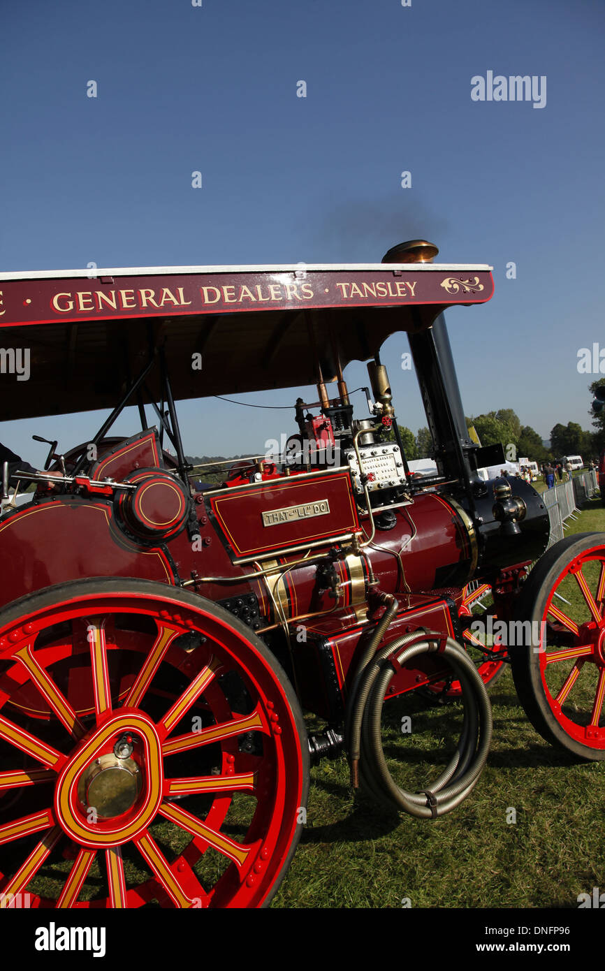 vintage traction engine Stock Photo - Alamy