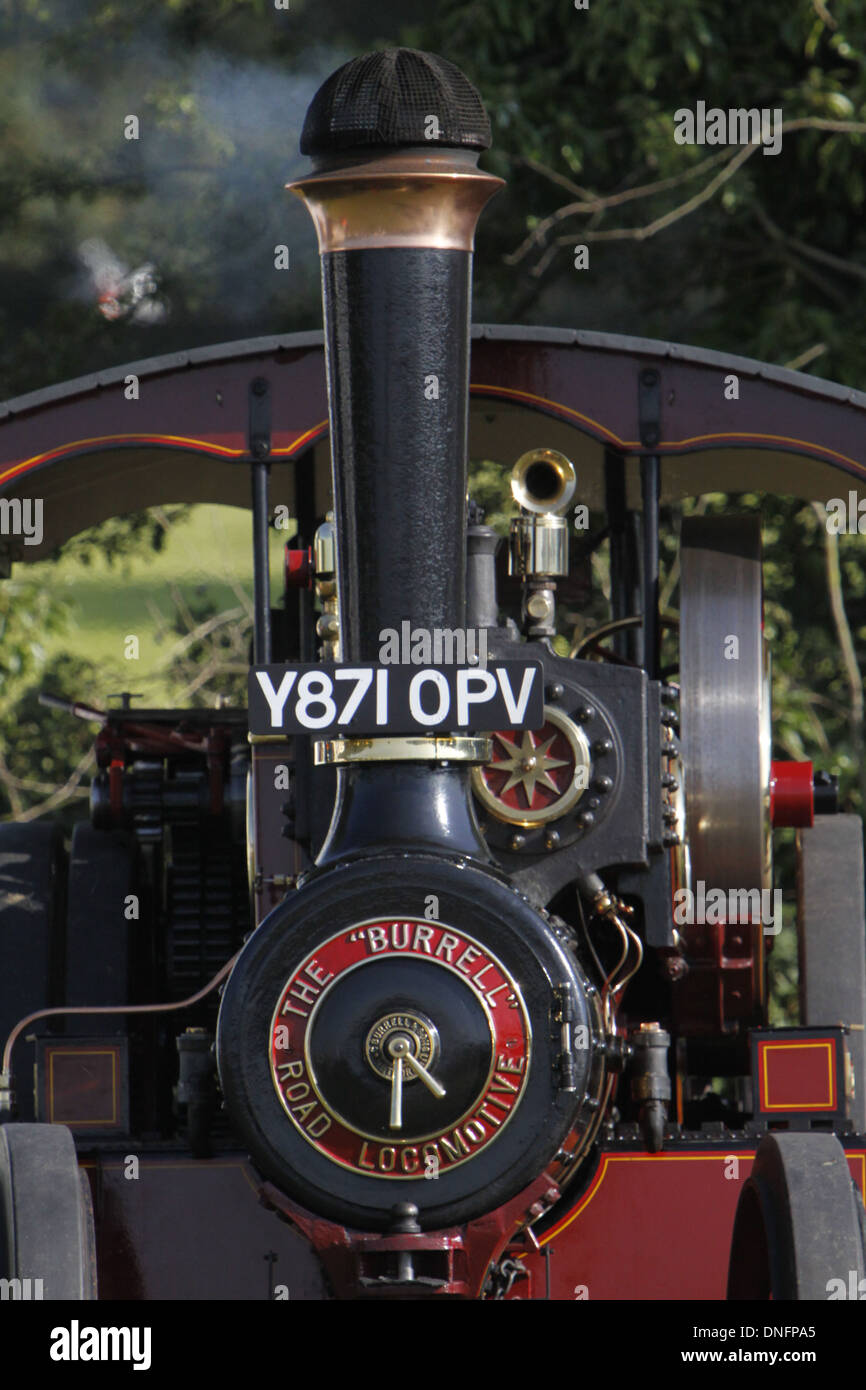 vintage traction engine Stock Photo - Alamy