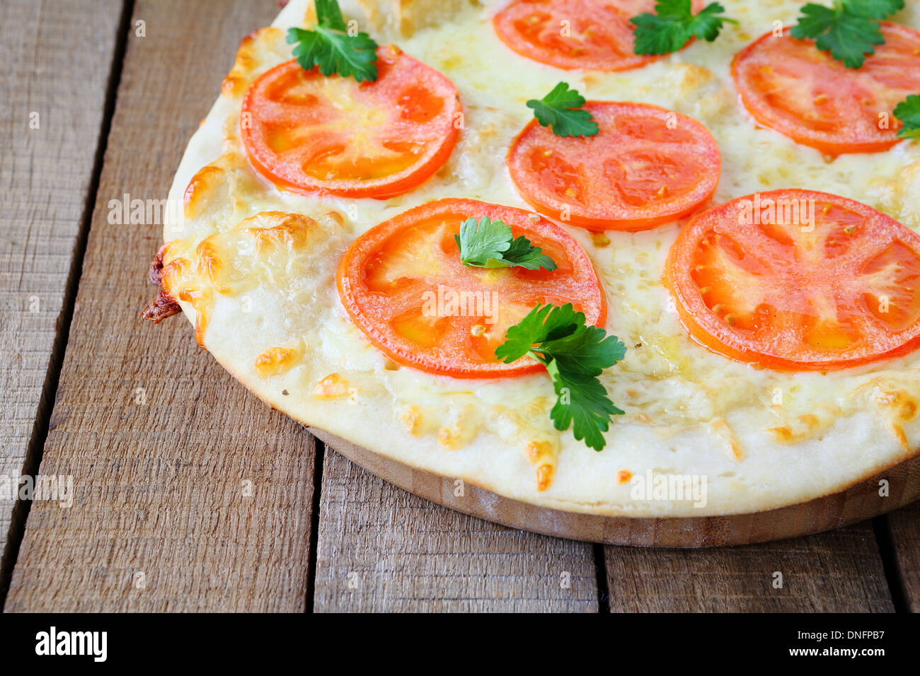 Round pizza hi-res stock photography and images - Alamy