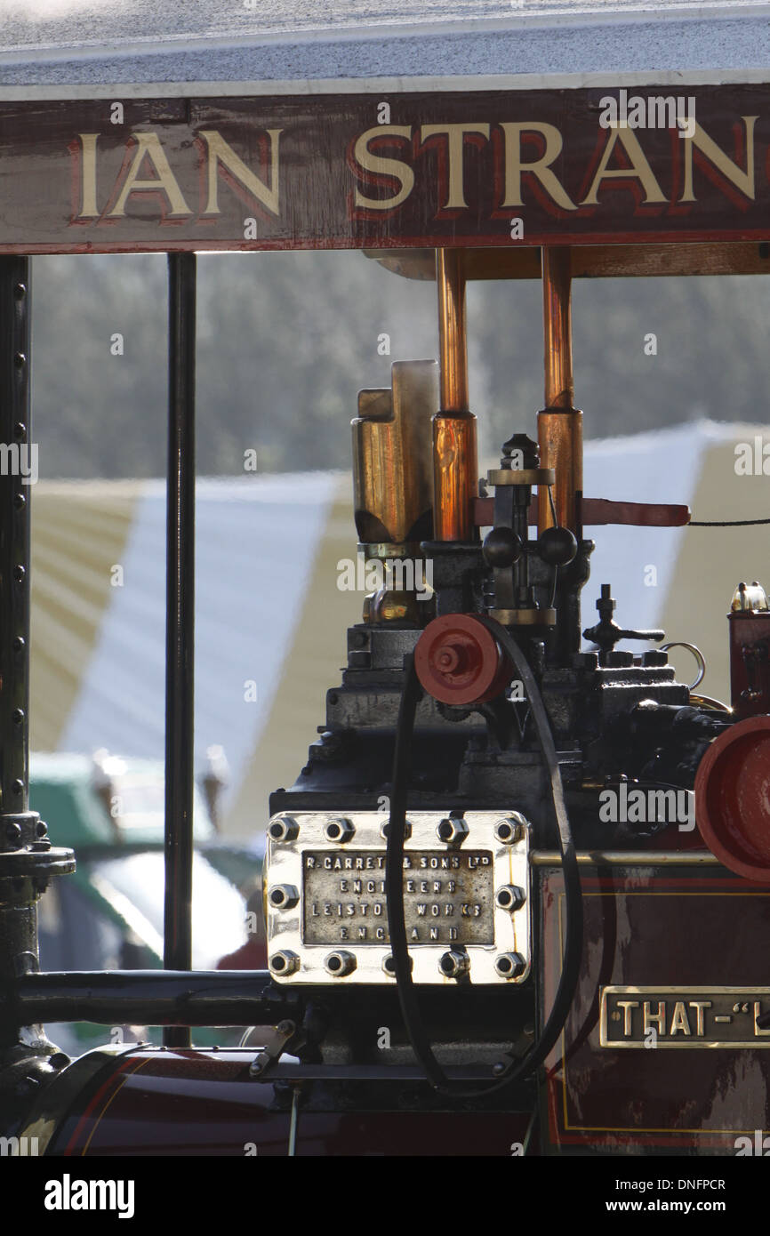 vintage traction engine Stock Photo - Alamy