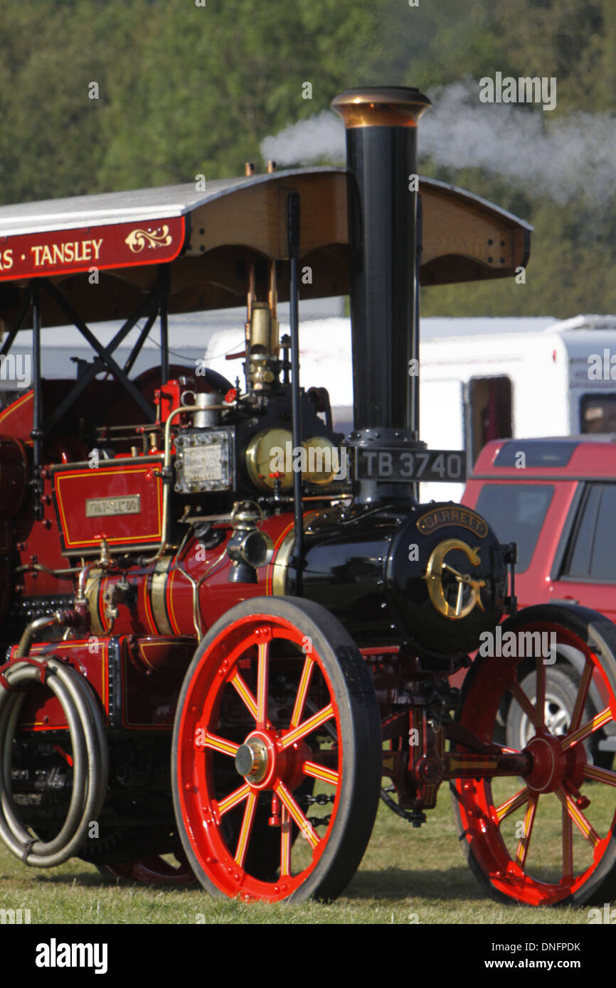 vintage traction engine Stock Photo - Alamy