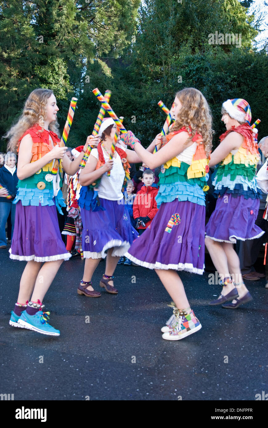 Every year on Boxing Day the village of Loose, Kent UK comes to a ...