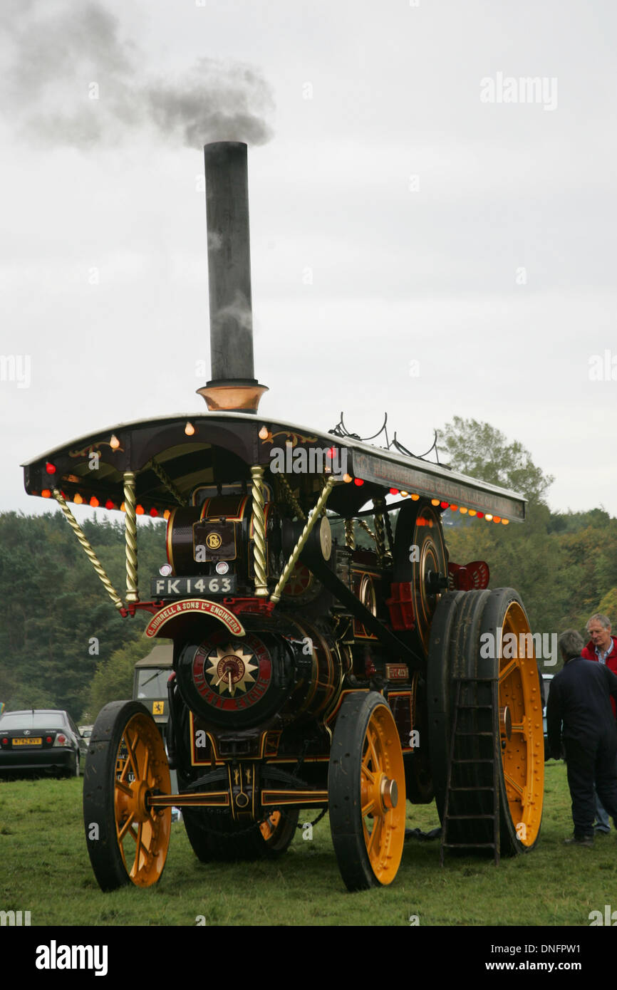 vintage traction engine Stock Photo - Alamy