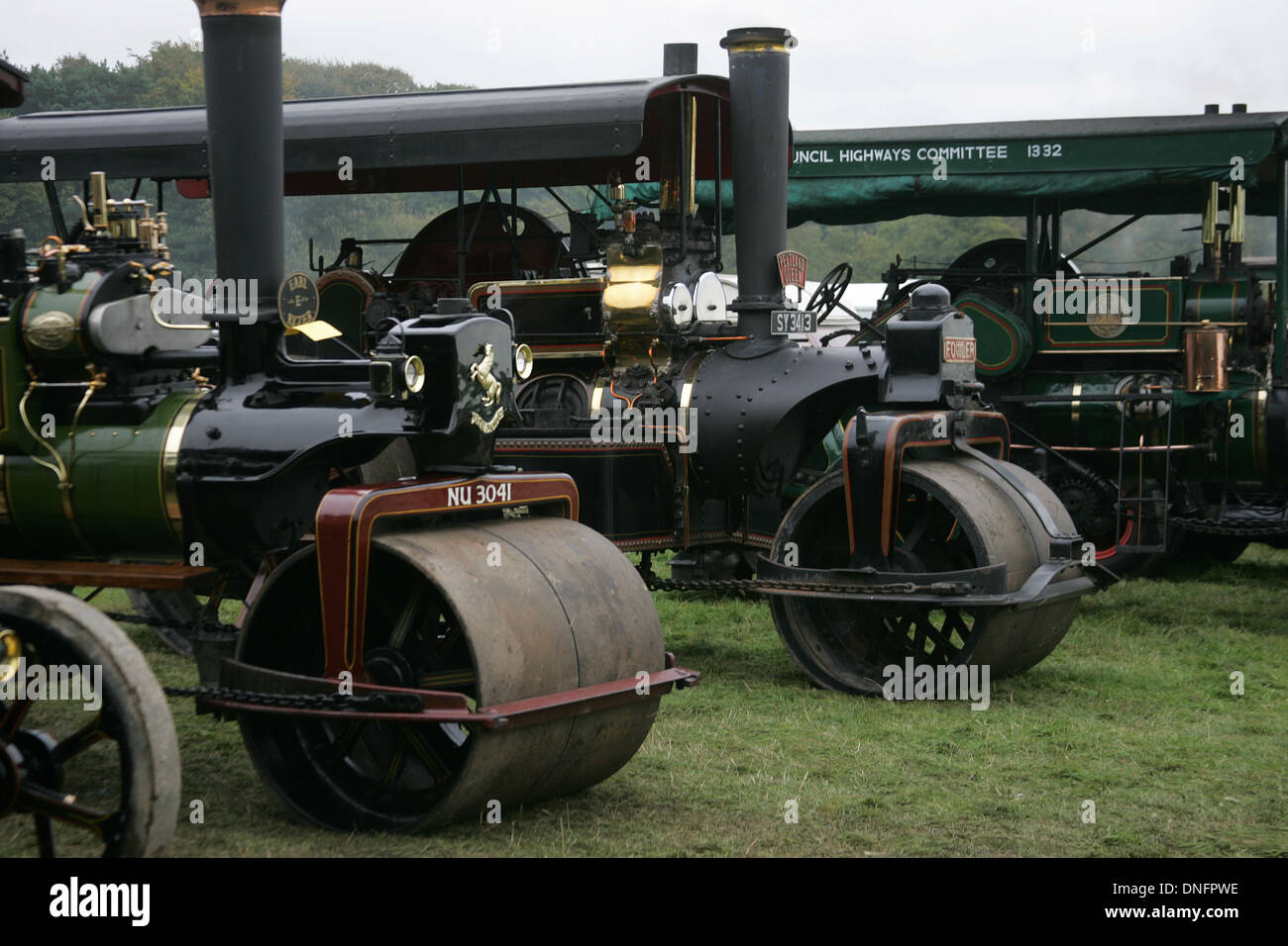 vintage traction engine Stock Photo - Alamy