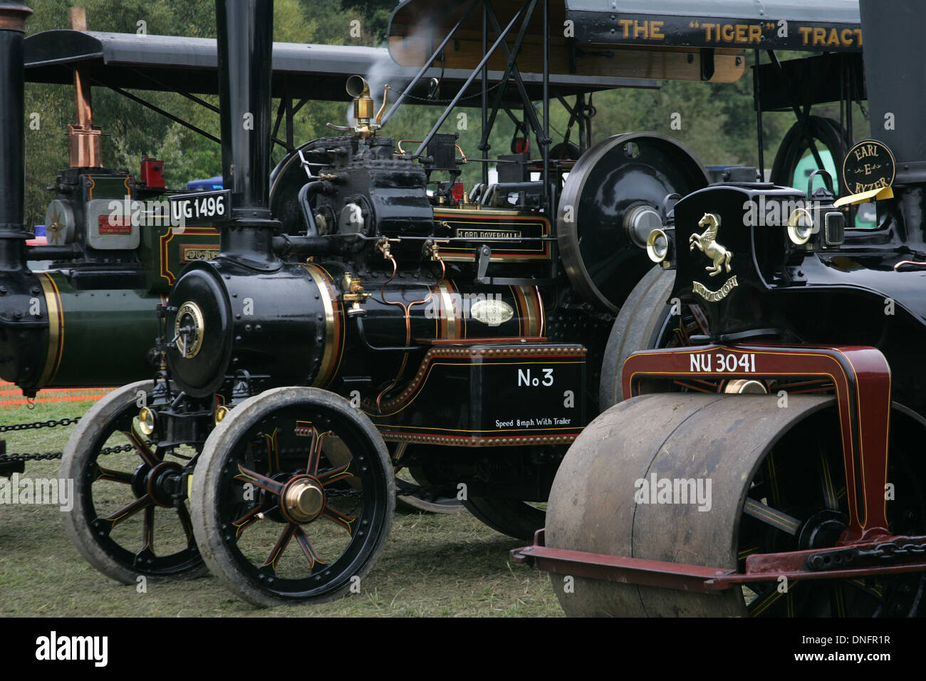 vintage traction engine Stock Photo - Alamy