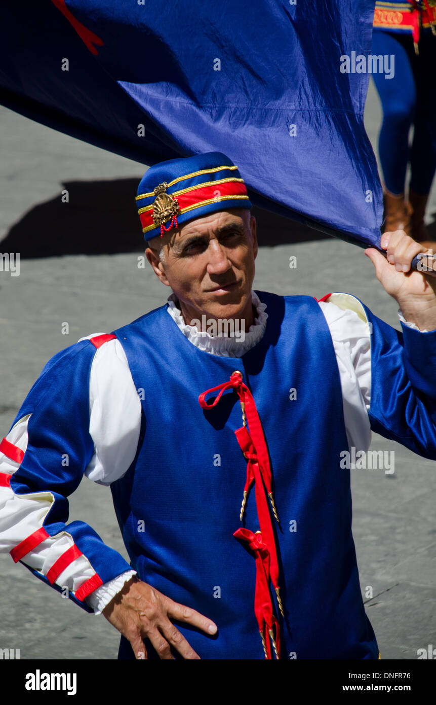 Flag Waving Siena High Resolution Stock Photography and Images - Alamy