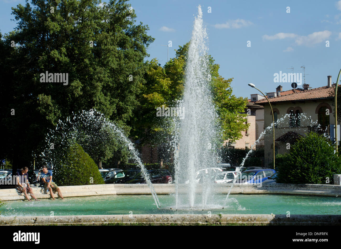 Fresh Fountain in Siena, Toscana, Italy Stock Photo - Alamy