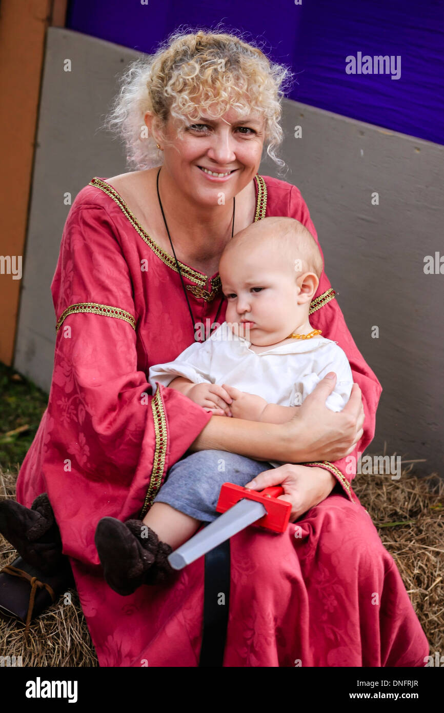 Medieval Woman And Mother High Resolution Stock Photography and Images ...