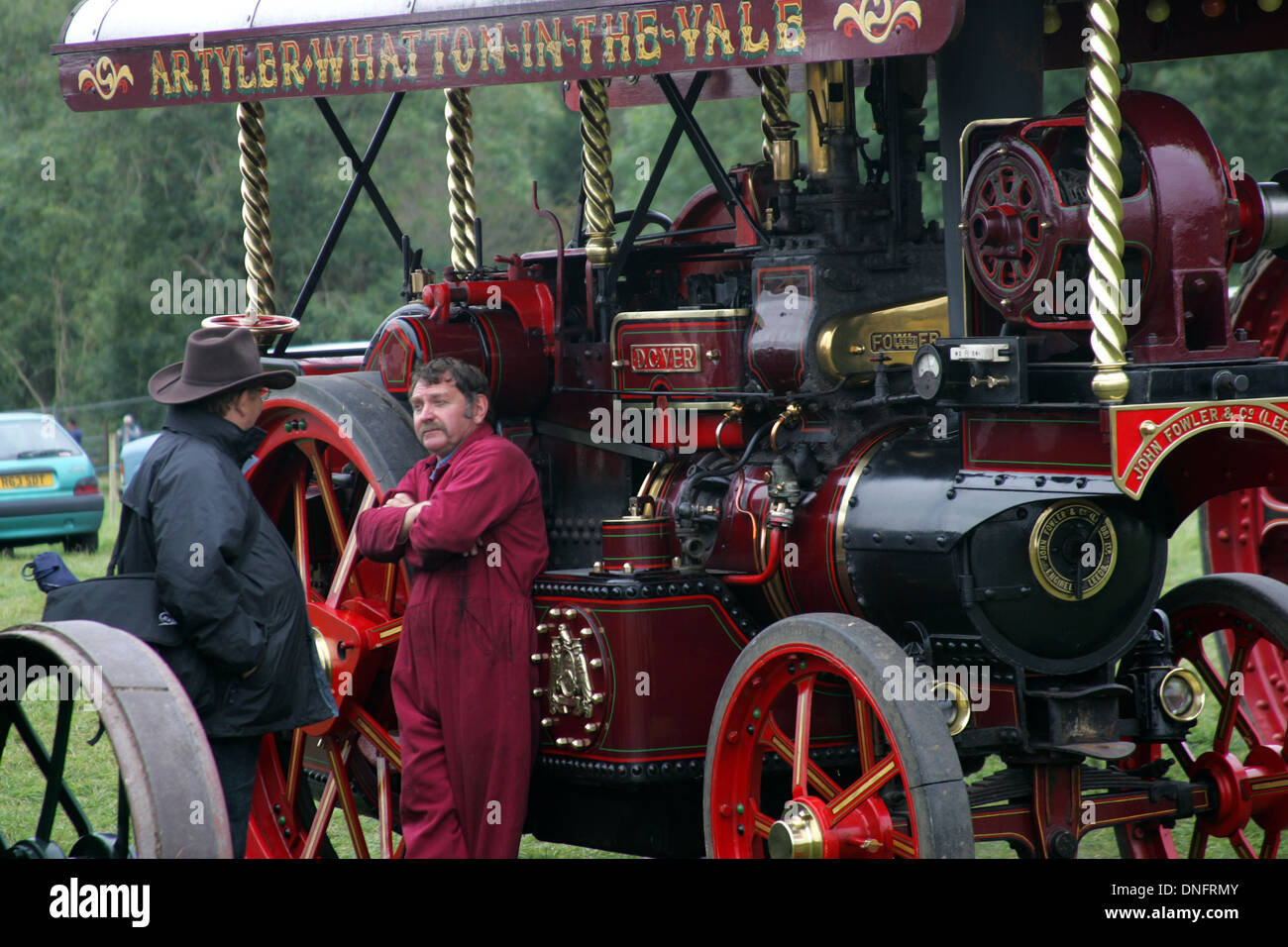 vintage traction engine Stock Photo - Alamy