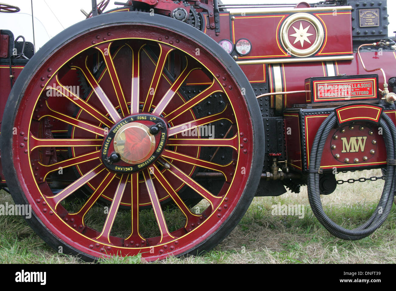 vintage traction engine Stock Photo - Alamy