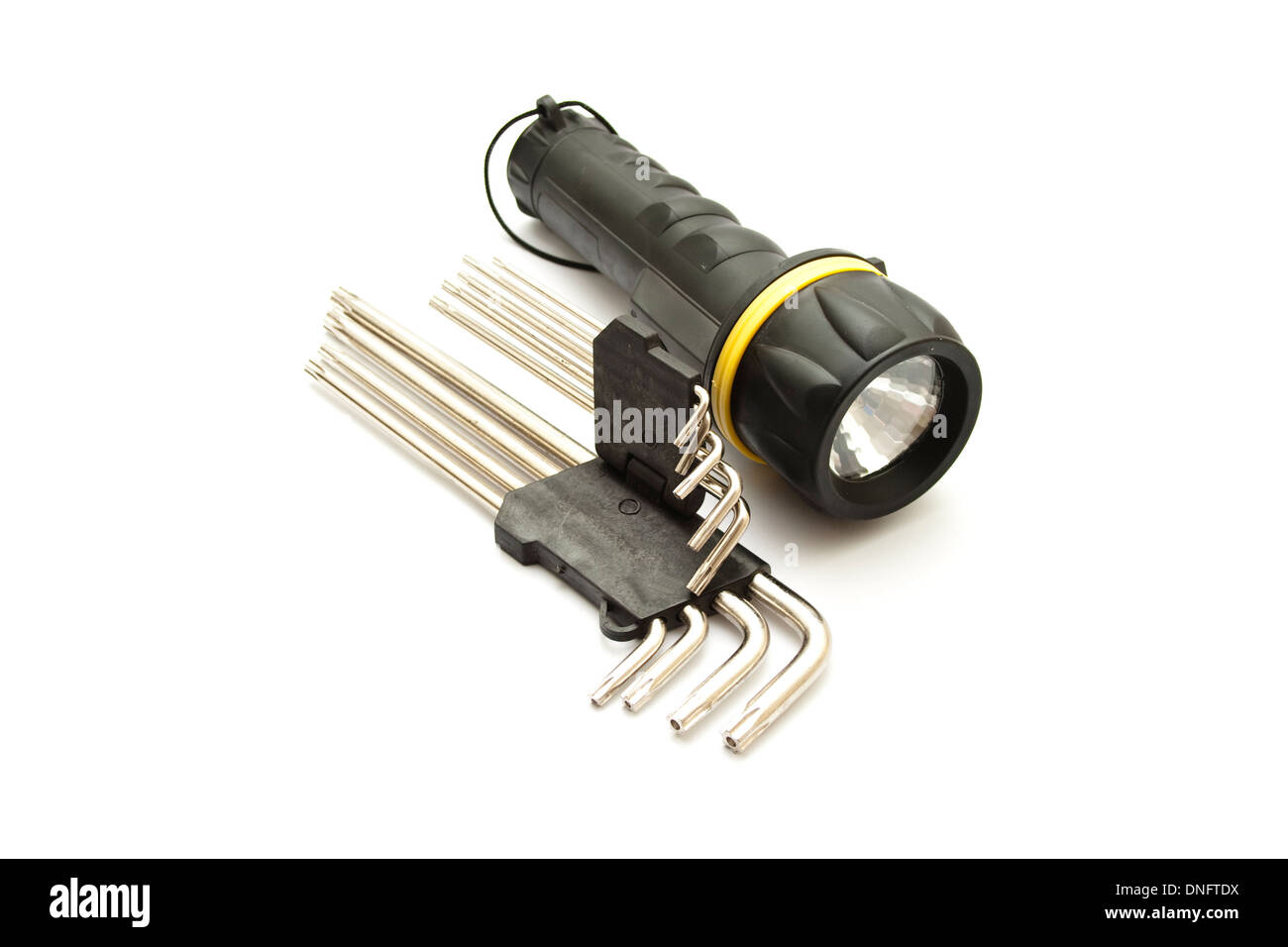 Lightning Torch with Torx Wrench Set Stock Photo - Alamy