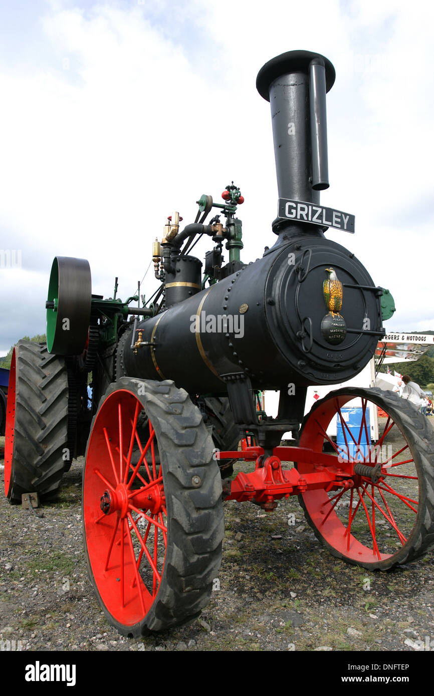 vintage traction engine Stock Photo - Alamy