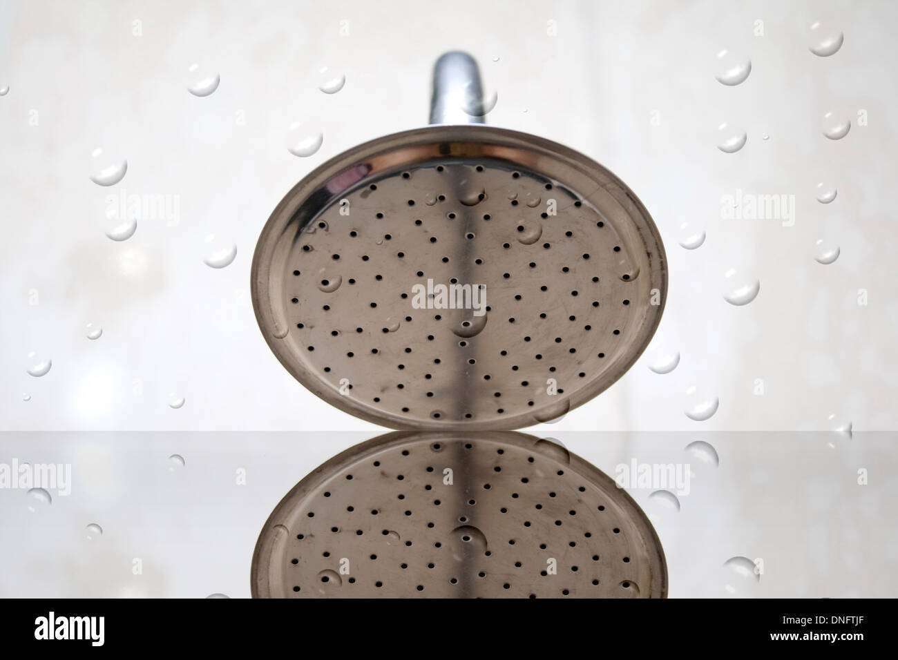 Silver shower head hi-res stock photography and images - Alamy