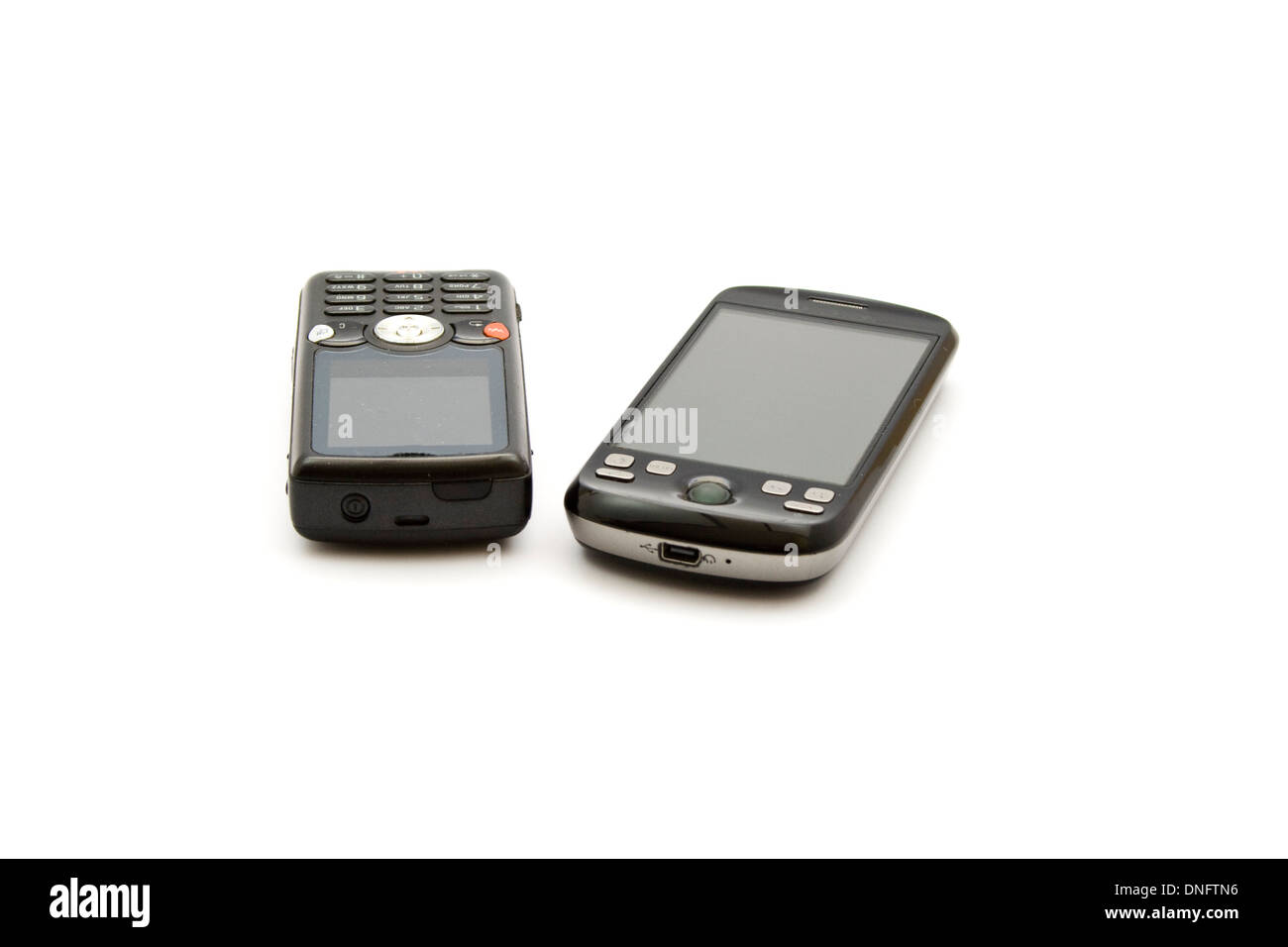 Different Mobile Phones Stock Photo - Alamy