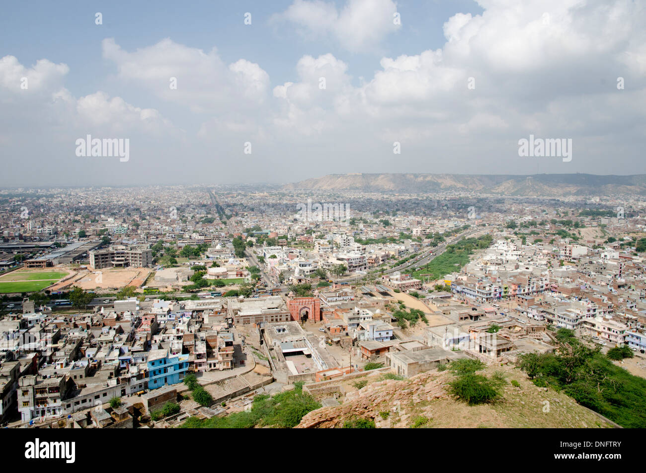 A view of Jaipur, India Stock Photo - Alamy