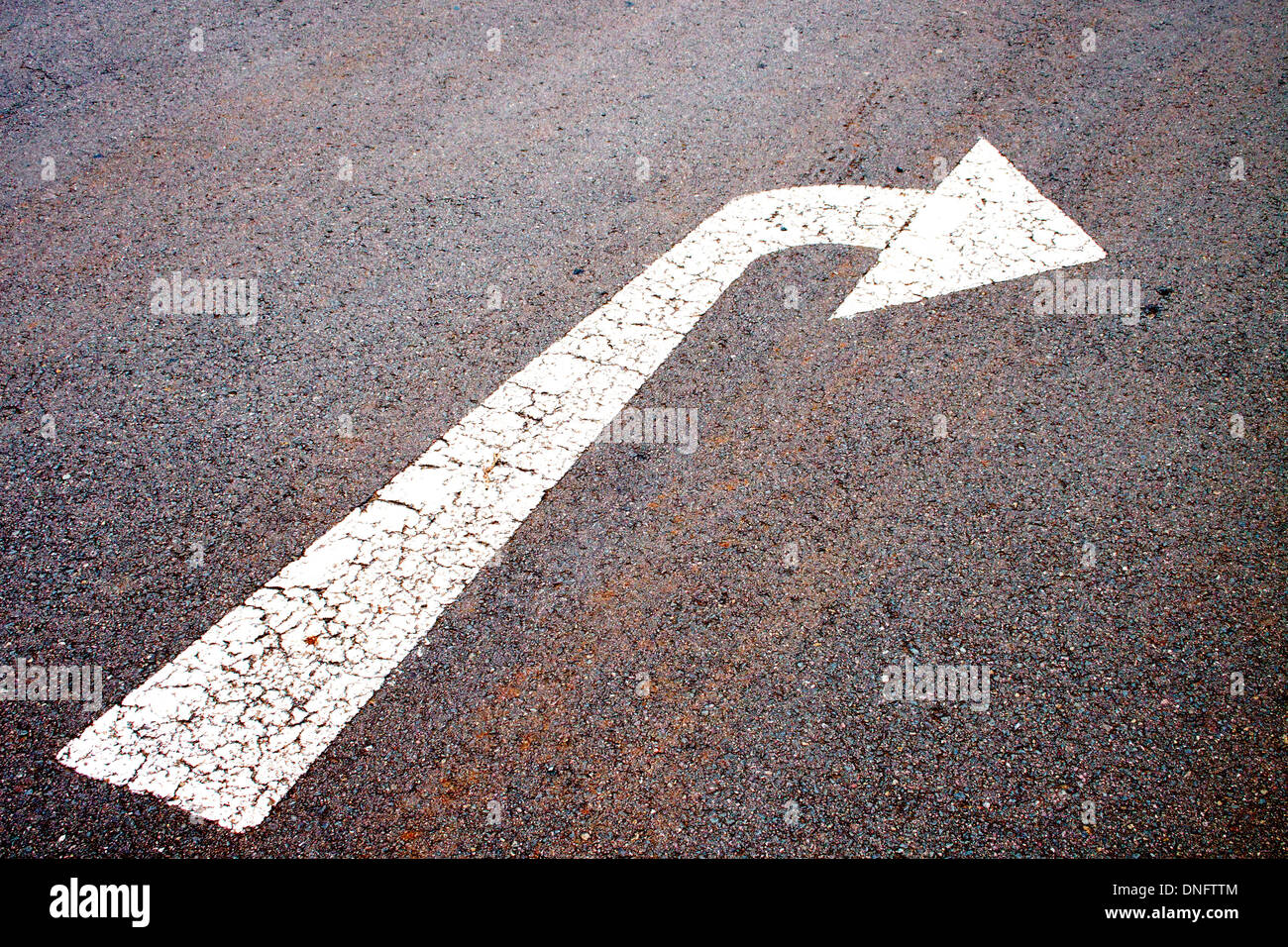 Arrow arrows road markings direction hi-res stock photography and ...